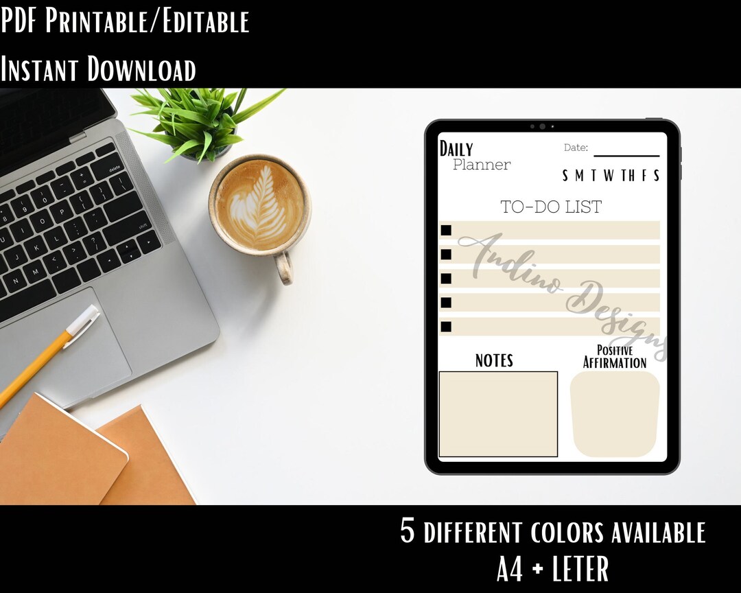 Printable to Do List Bundle / Digital to Do List / Digital Productive ...