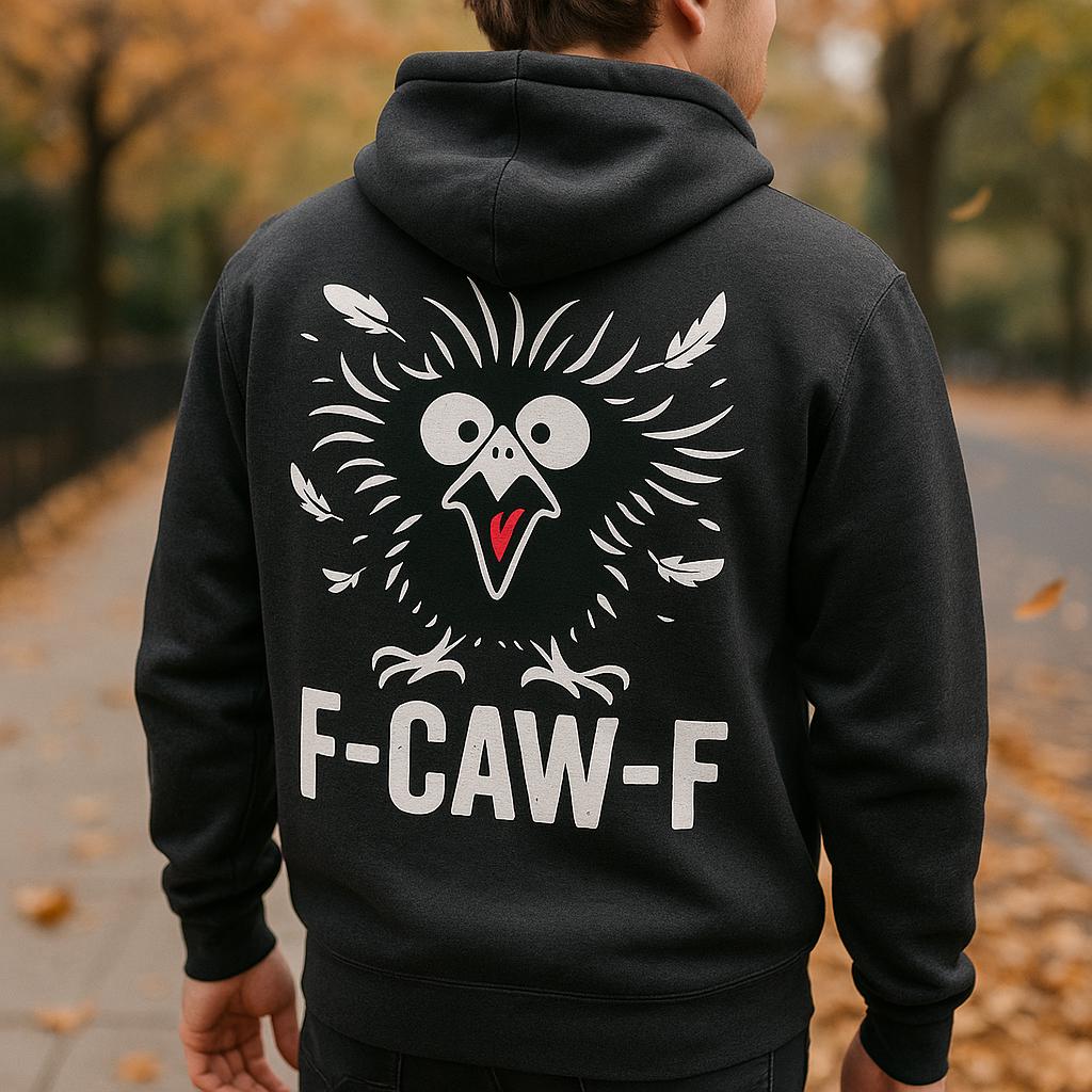 Frazzled Crow SVG PNG: Funny Bird Cut File for Cricut, Silhouette ...