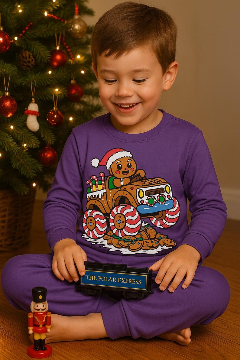Gingerbread Monster Truck Christmas SVG, PNG, PDF (digital Download) - Etsy