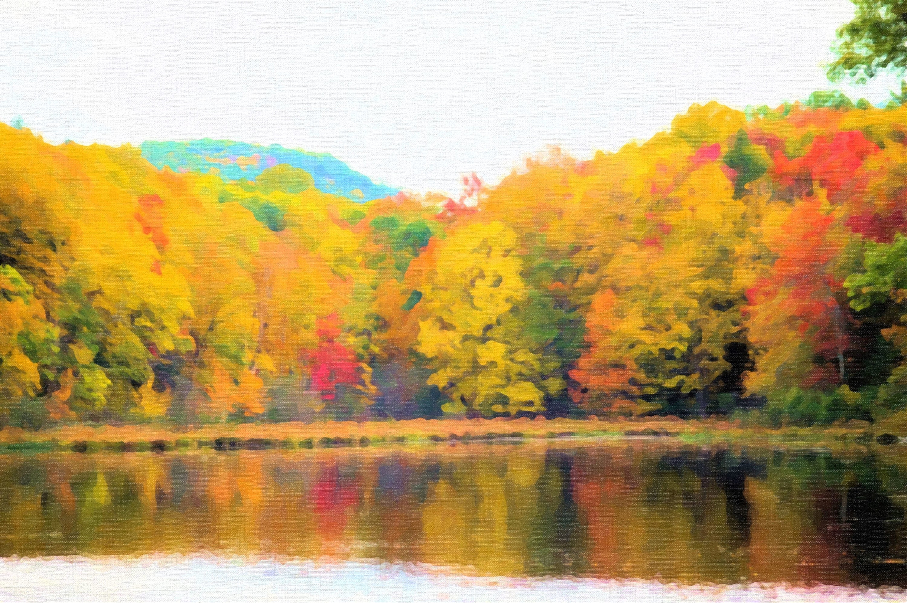 Print to Painting Digital Oil Painting New England - Etsy