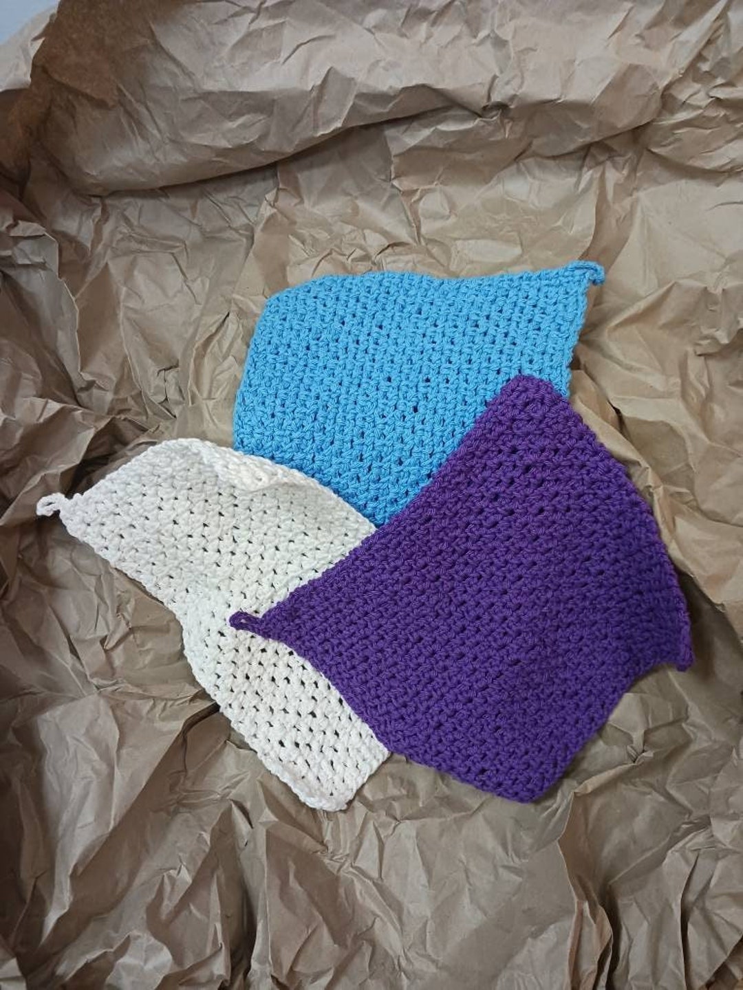 Crochet Dish Rag ×2 - Etsy
