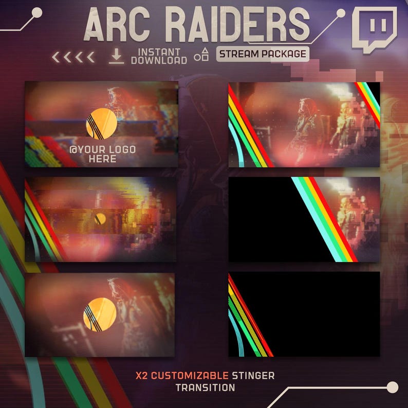 ARC Raiders Stream Overlay Intermission Chatting Screens Webcam ...