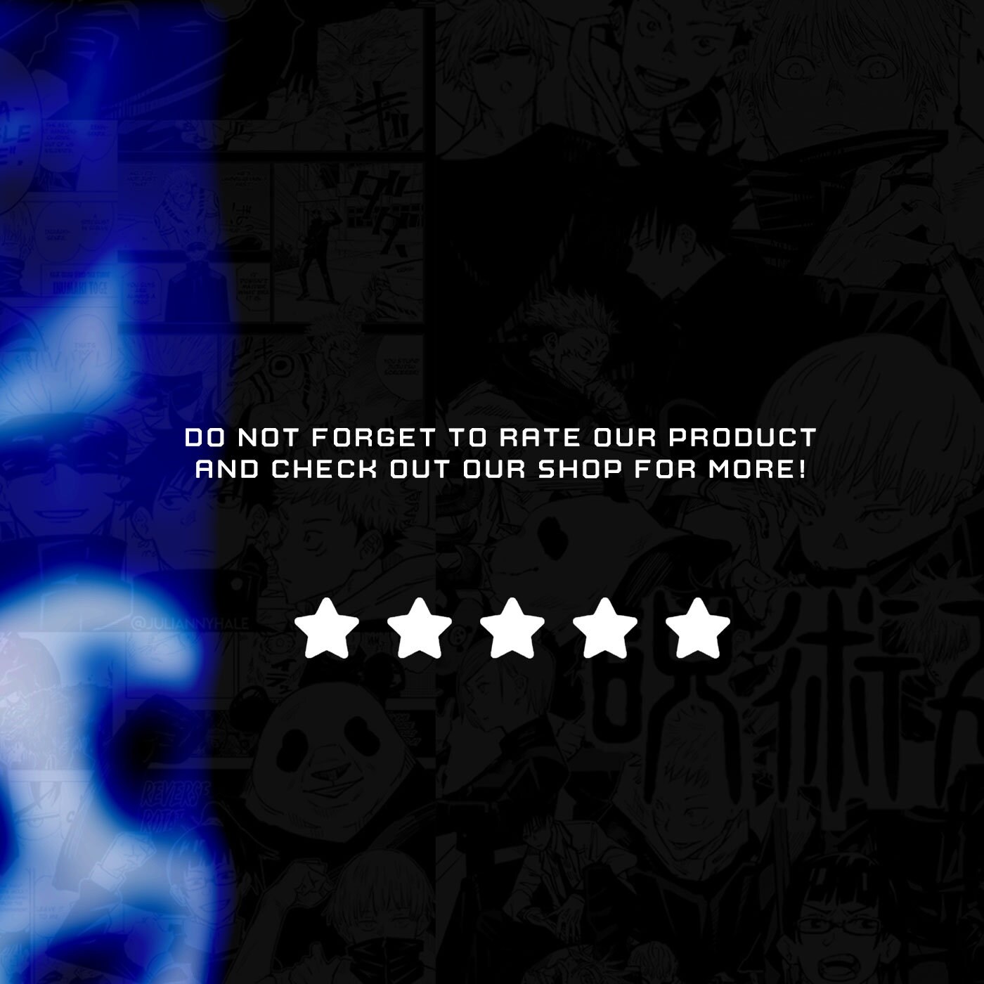 Premium Animated Cursed Jujutsu Overlay Manga Intermission Chatting ...