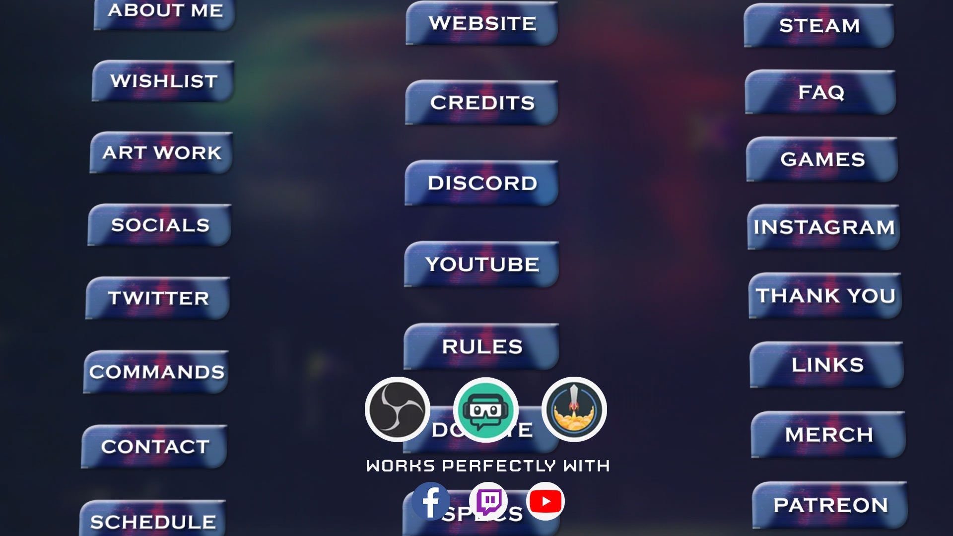 Animated VHS Twitch Overlays / Full Stream Package / Alerts / - Etsy UK