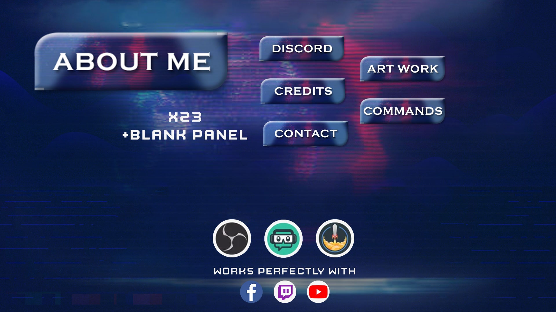 Animated VHS Twitch Overlays / Full Stream Package / Alerts / - Etsy UK