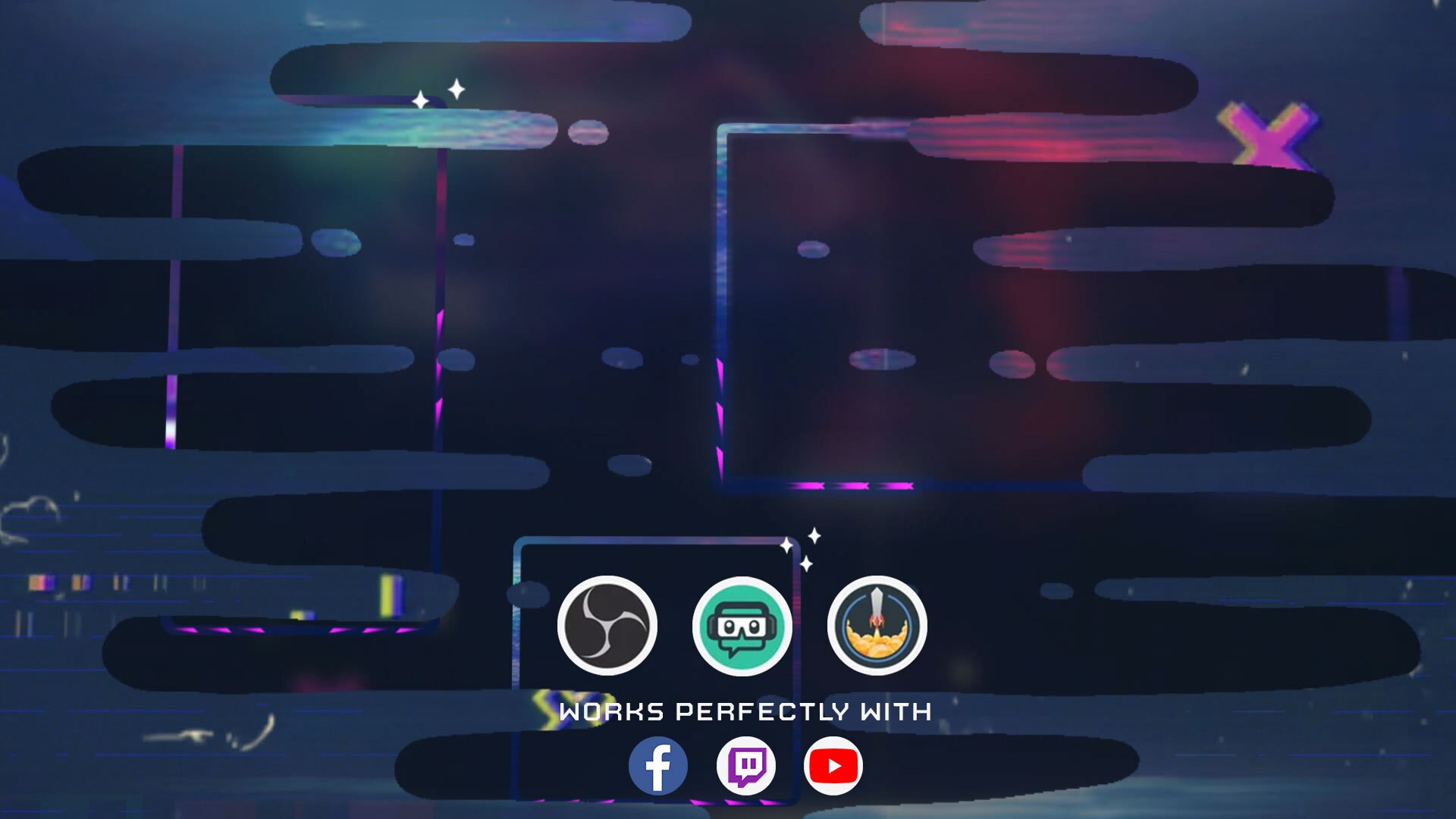 Animated VHS Twitch Overlays / Full Stream Package / Alerts / - Etsy UK