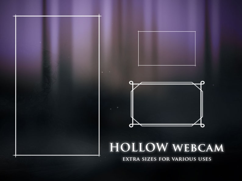 Animated Hollow Overlays Hollow Twitch Package Stream Graphics for ...