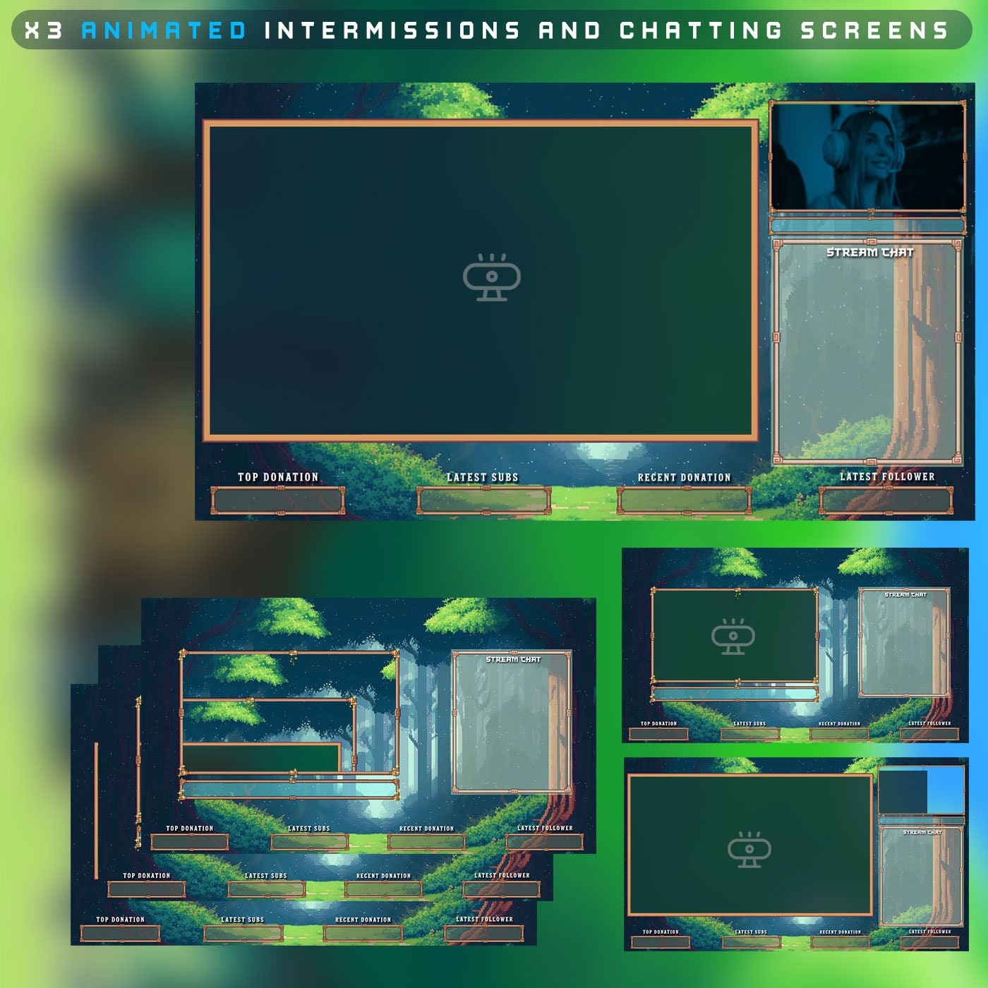 Premium Animated Twitch for Twitch Streamers RPG Fantasy Stream ...