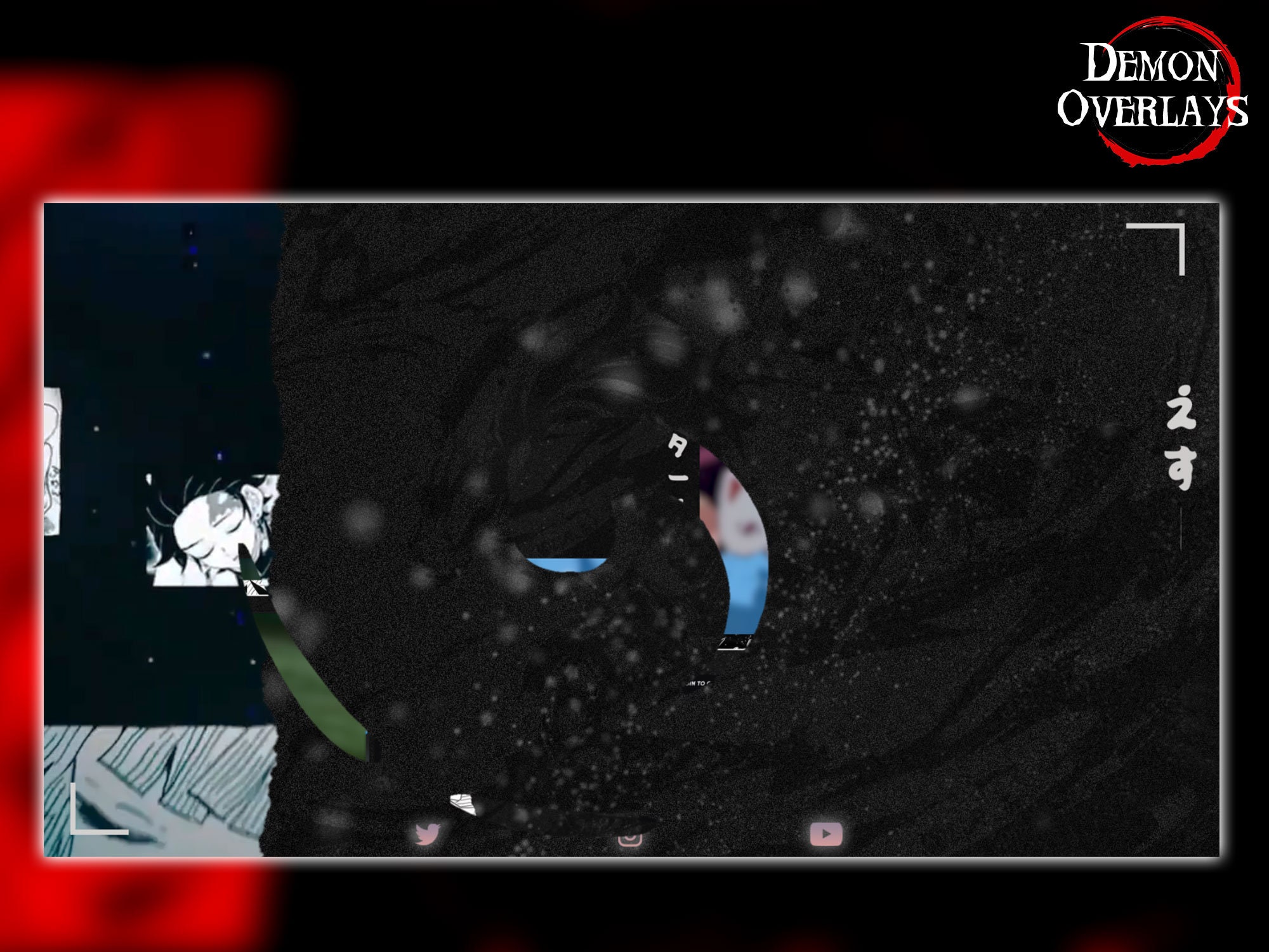 Animated Demon Overlays Stream Package Animated Alerts for Twitch ...