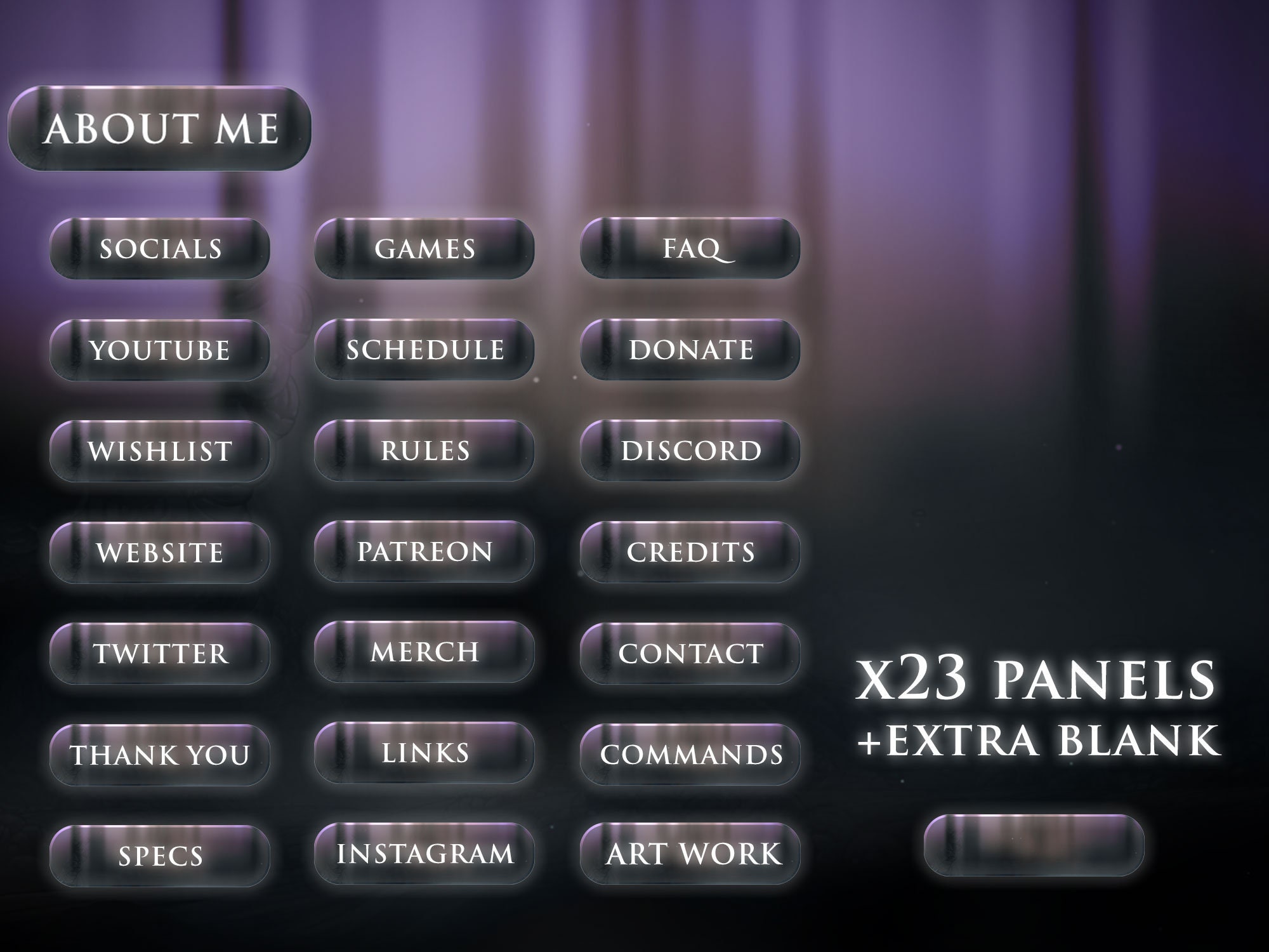 Animated Hollow Overlays Hollow Twitch Package Stream Graphics for ...