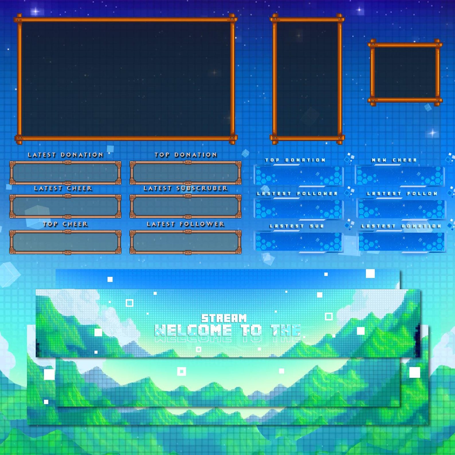 Premium Animated RPG Package Twitch for Twitch Streamers RPG Fantasy ...