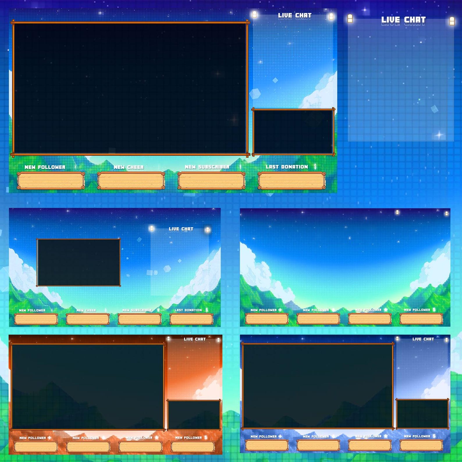 Premium Animated RPG Package Twitch for Twitch Streamers RPG Fantasy ...