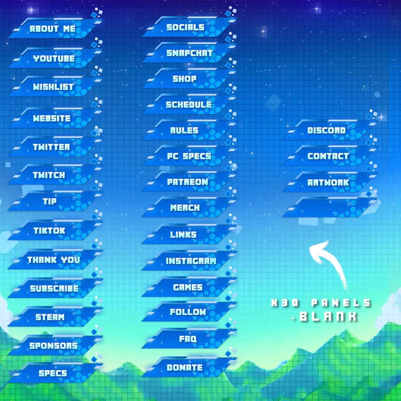 Premium Animated RPG Package Twitch for Twitch Streamers RPG Fantasy ...