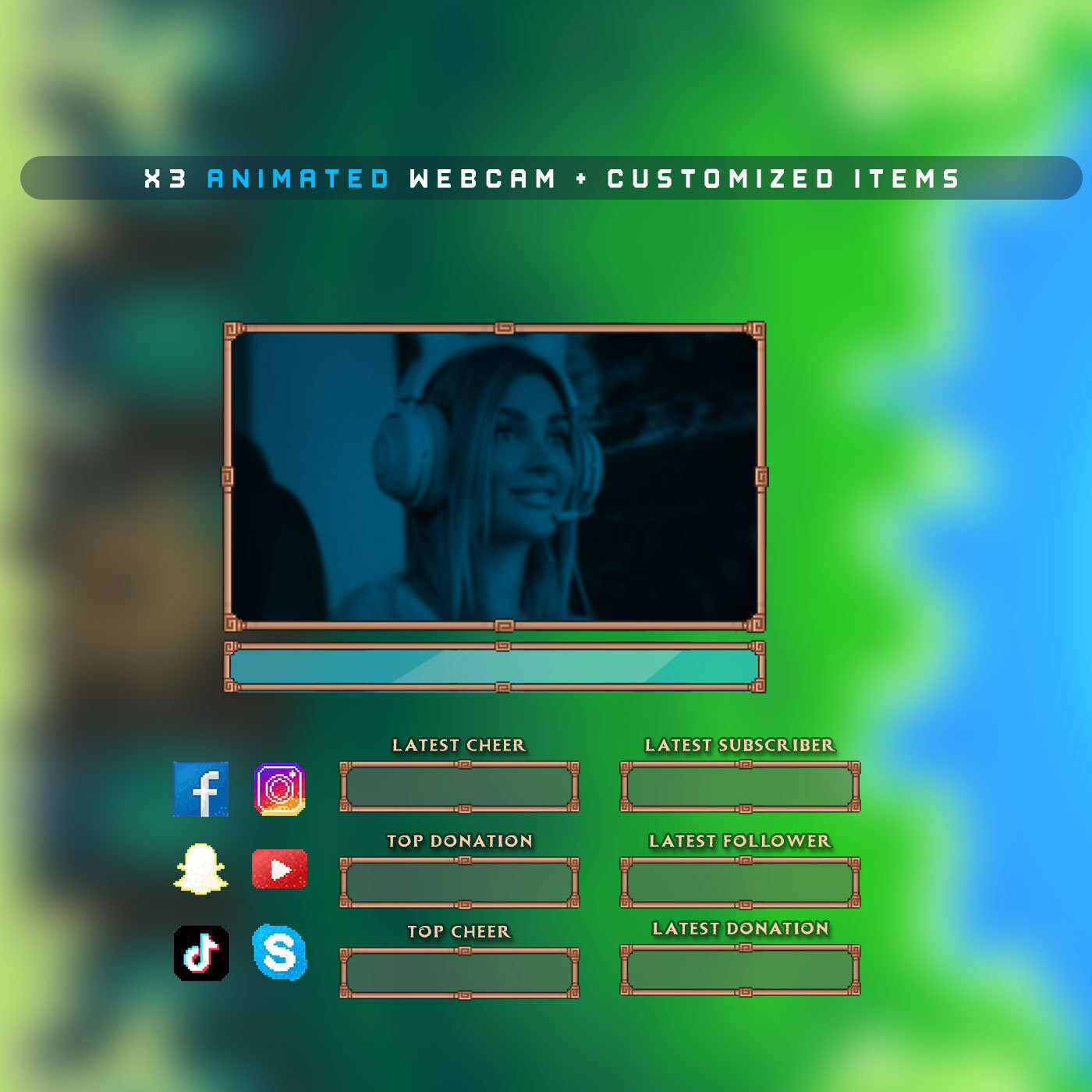 Premium Animated Twitch for Twitch Streamers RPG Fantasy Stream ...