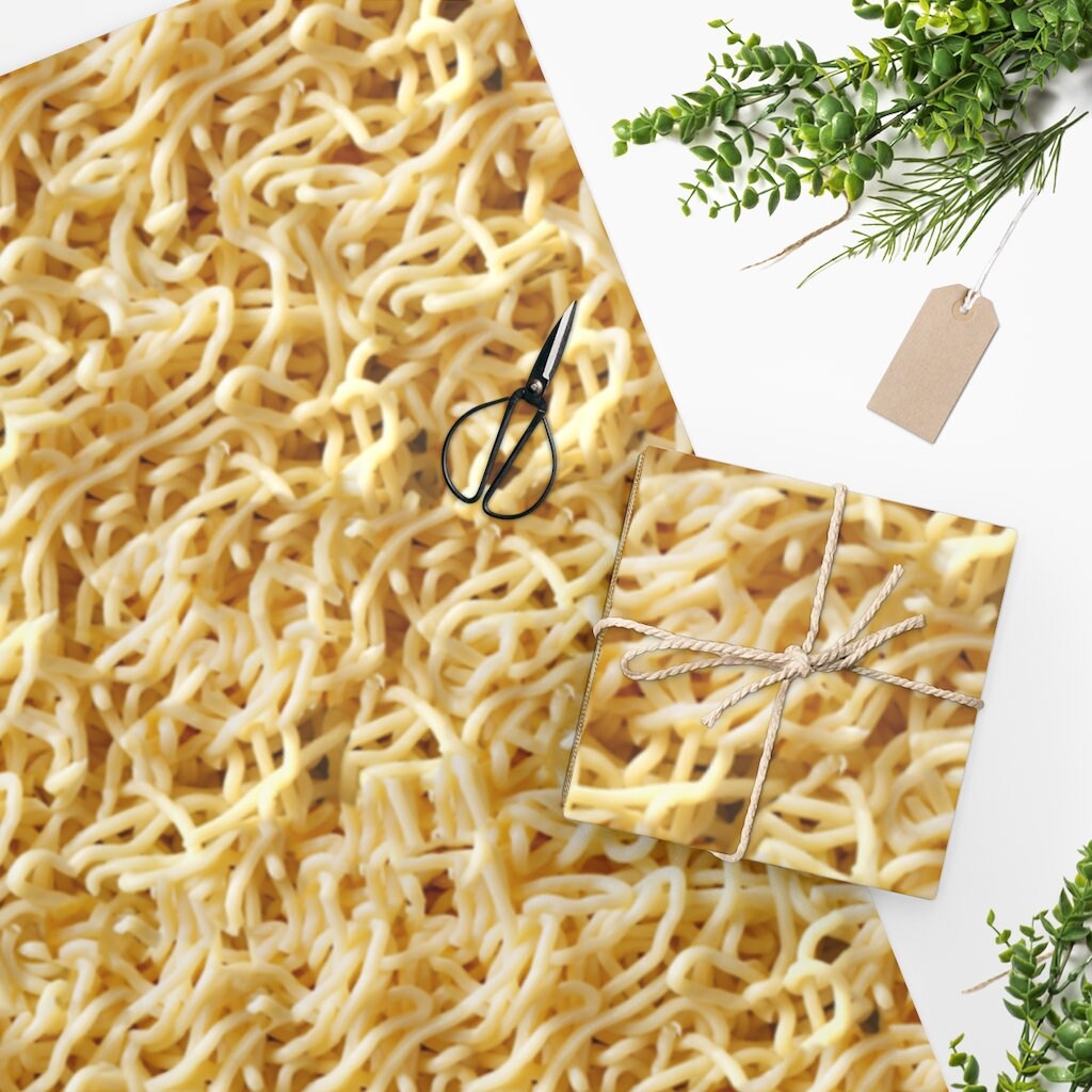 Ramen Noodle Wrapping Paper - Etsy