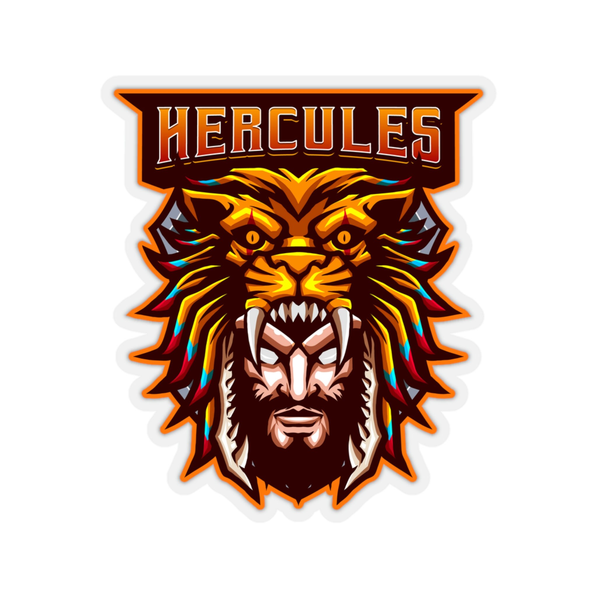 Hercules, Son of Zeus, Greek Mythology, Strong Adventurer, Kiss-cut ...