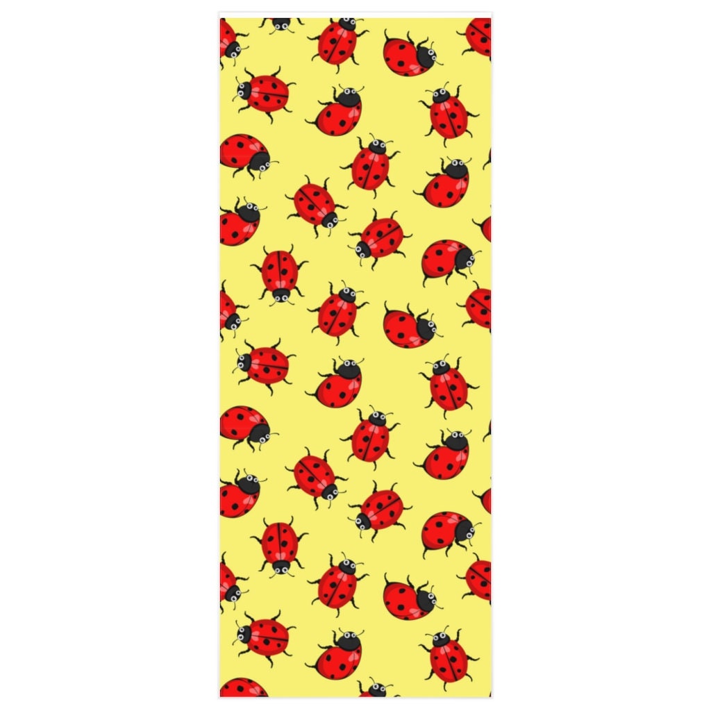 Ladybug Wrapping Paper - Etsy