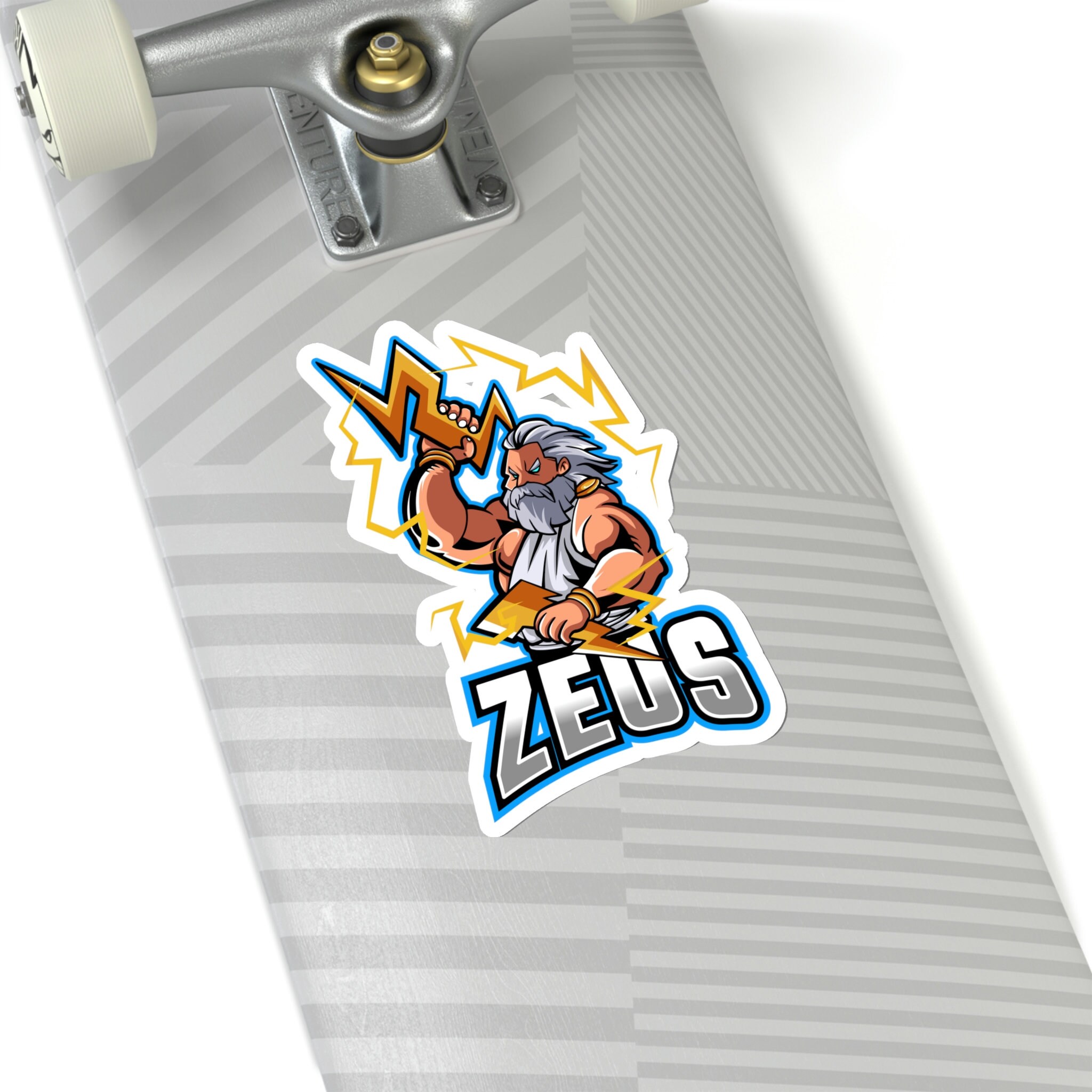 Zeus, Greek God, Greek Mythology, God of the Sky, Kiss-cut Stickers - Etsy