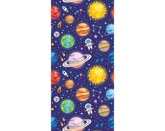 Space Theme Wrapping Paper - Etsy