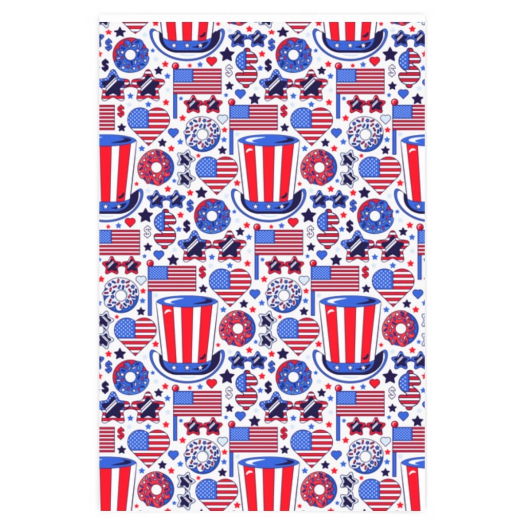 USA Wrapping Paper - Etsy