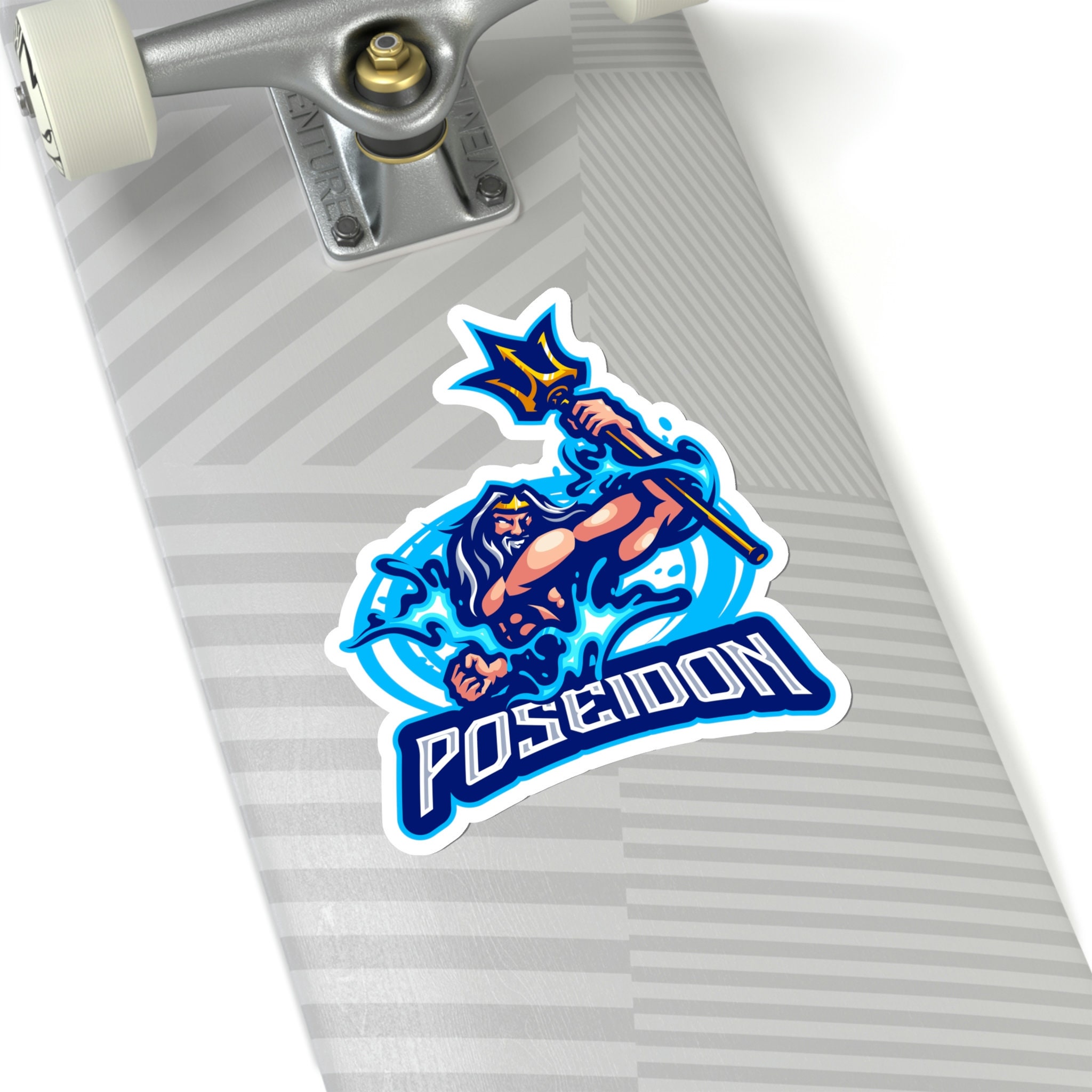 Poseidon Sticker: Greek God of the Sea, Mythology Art - Etsy