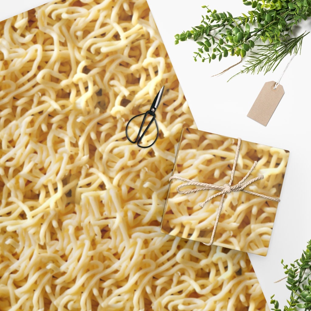 Ramen Noodle Wrapping Paper - Etsy