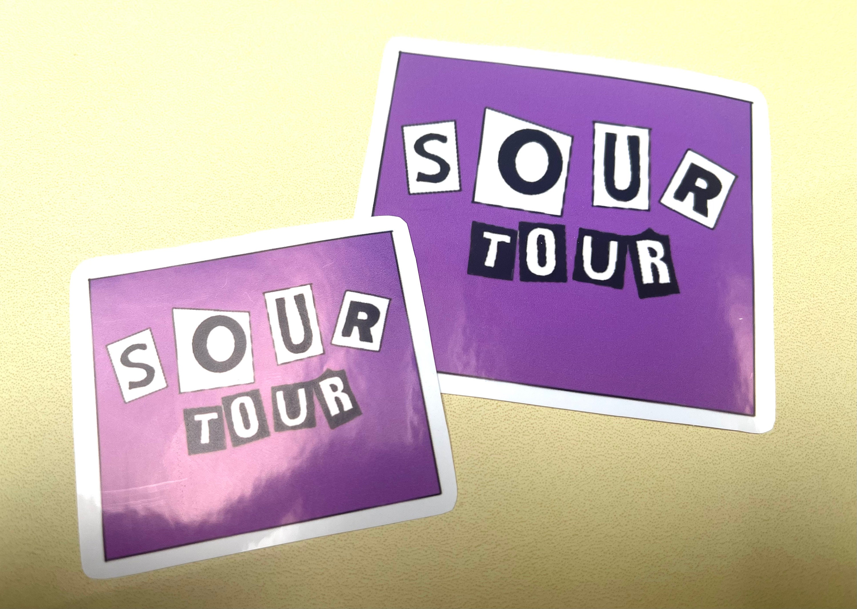 Olivia Rodrigo Assorted Stickers | Sour Tour - Etsy