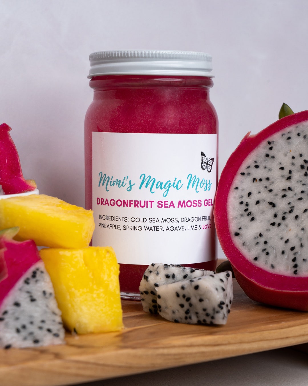 Dragon Fruit Sea Moss Gel, Premium Flavored Sea Moss Gel, BEST Sea Moss ...