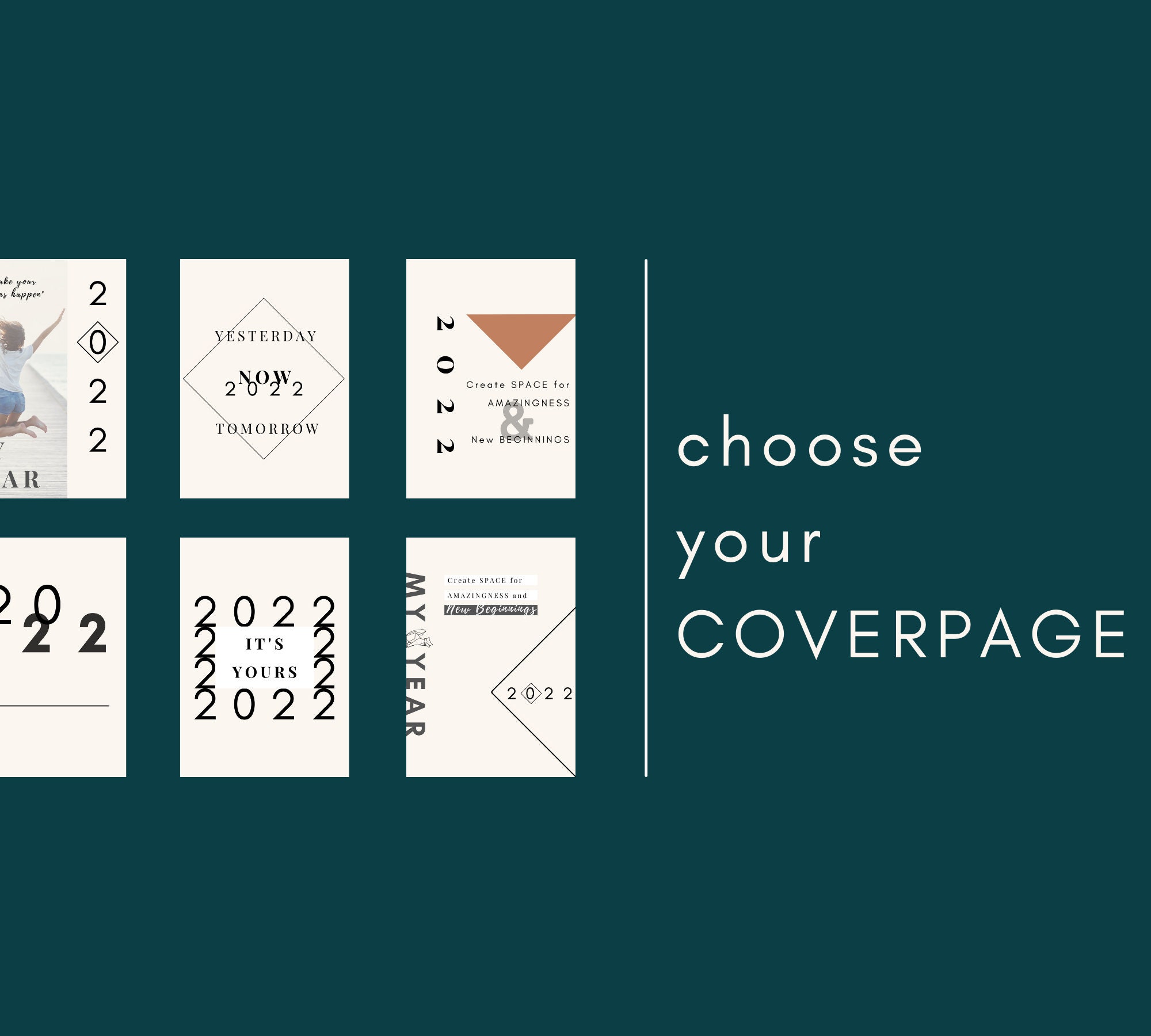 Editable and Printable Canva Planner for 2022 - Etsy