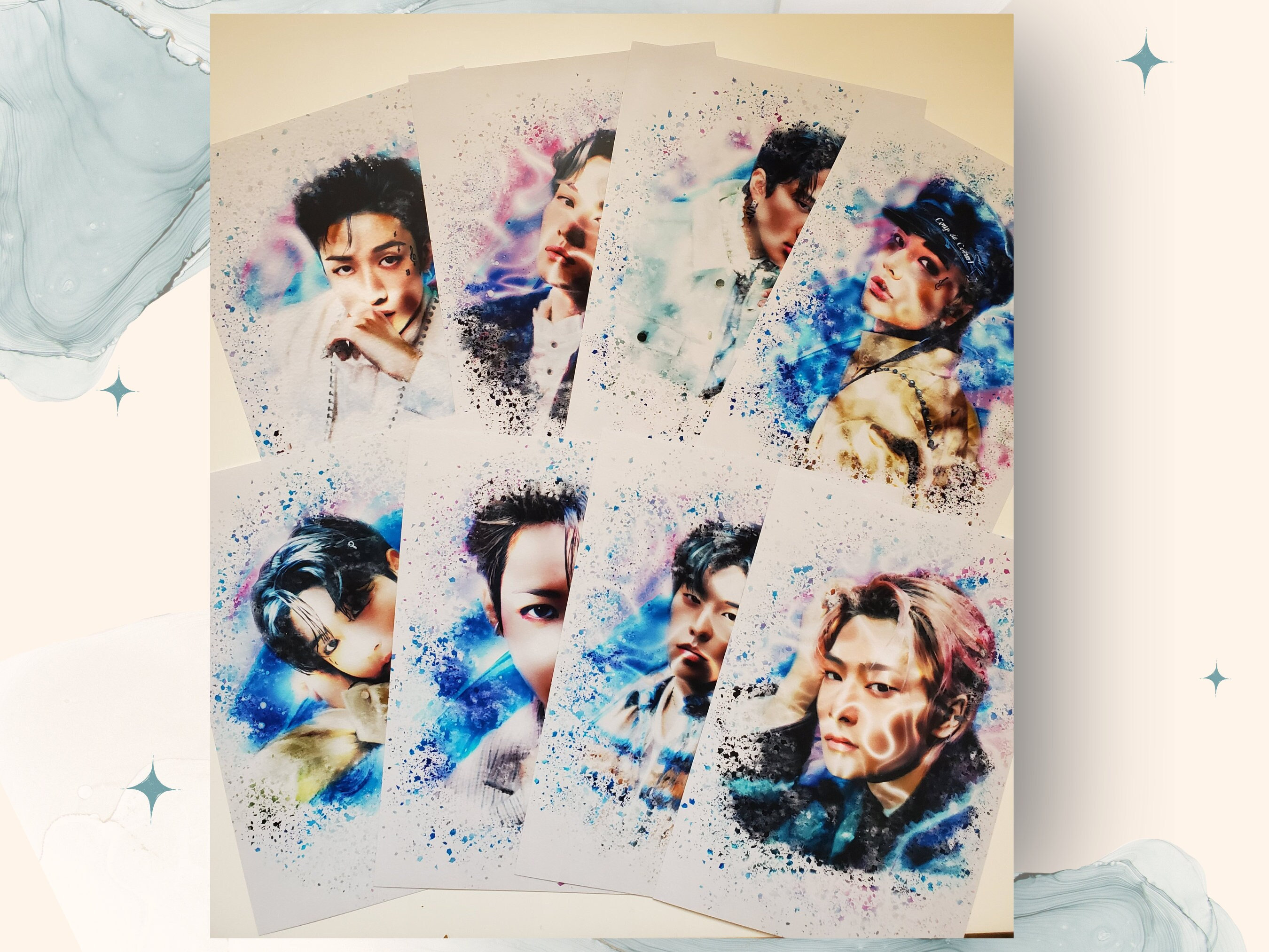 Stray Kids Art Prints | Stray Kids | Stays | Kpop Art Prints | Wall ...