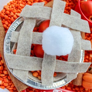 Pumpkin Pie Baking Sensory Kit, Pie Sensory Kit, Open Ended Play, Gift ...