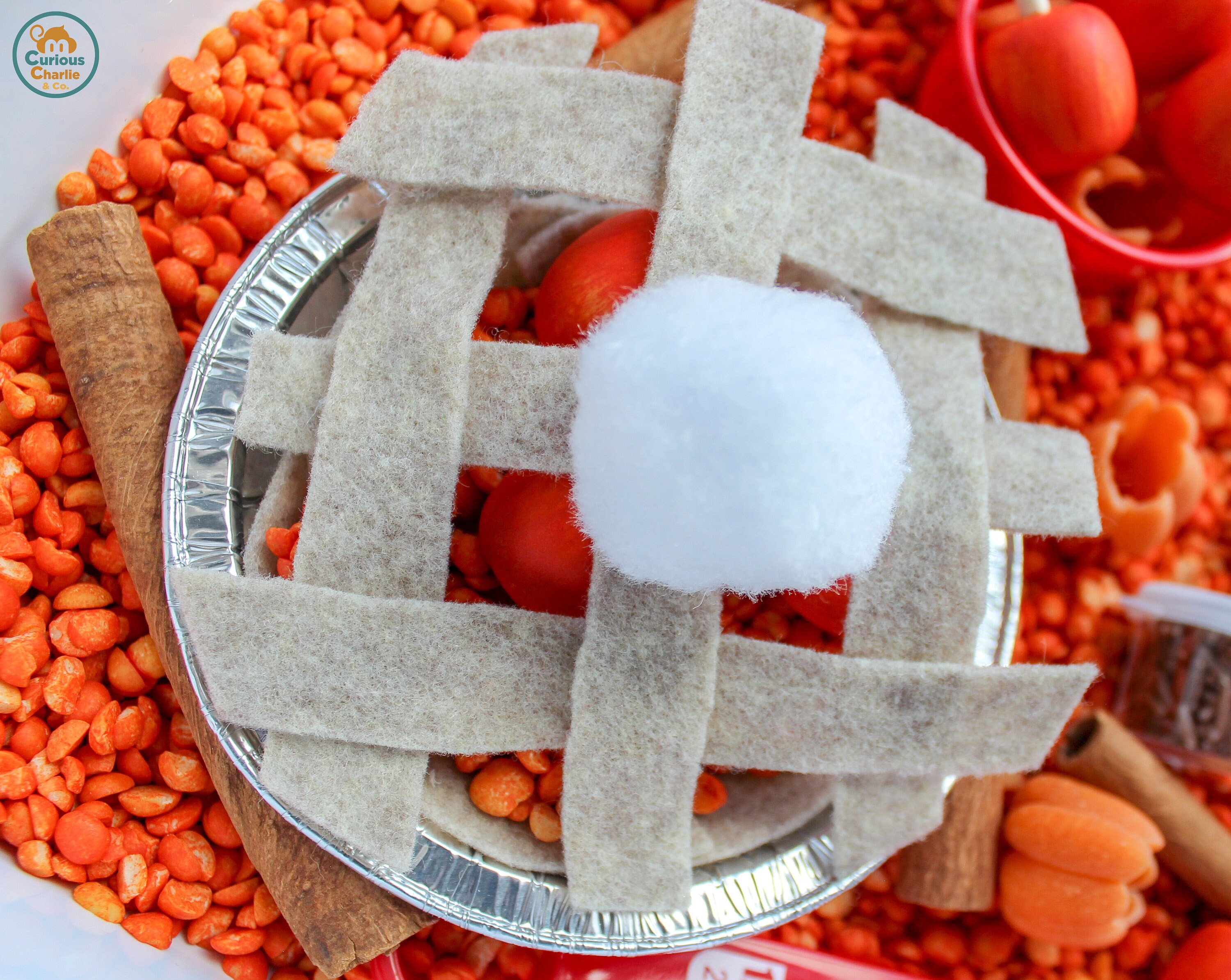 Pumpkin Pie Baking Sensory Kit, Pie Sensory Kit, Open Ended Play, Gift ...