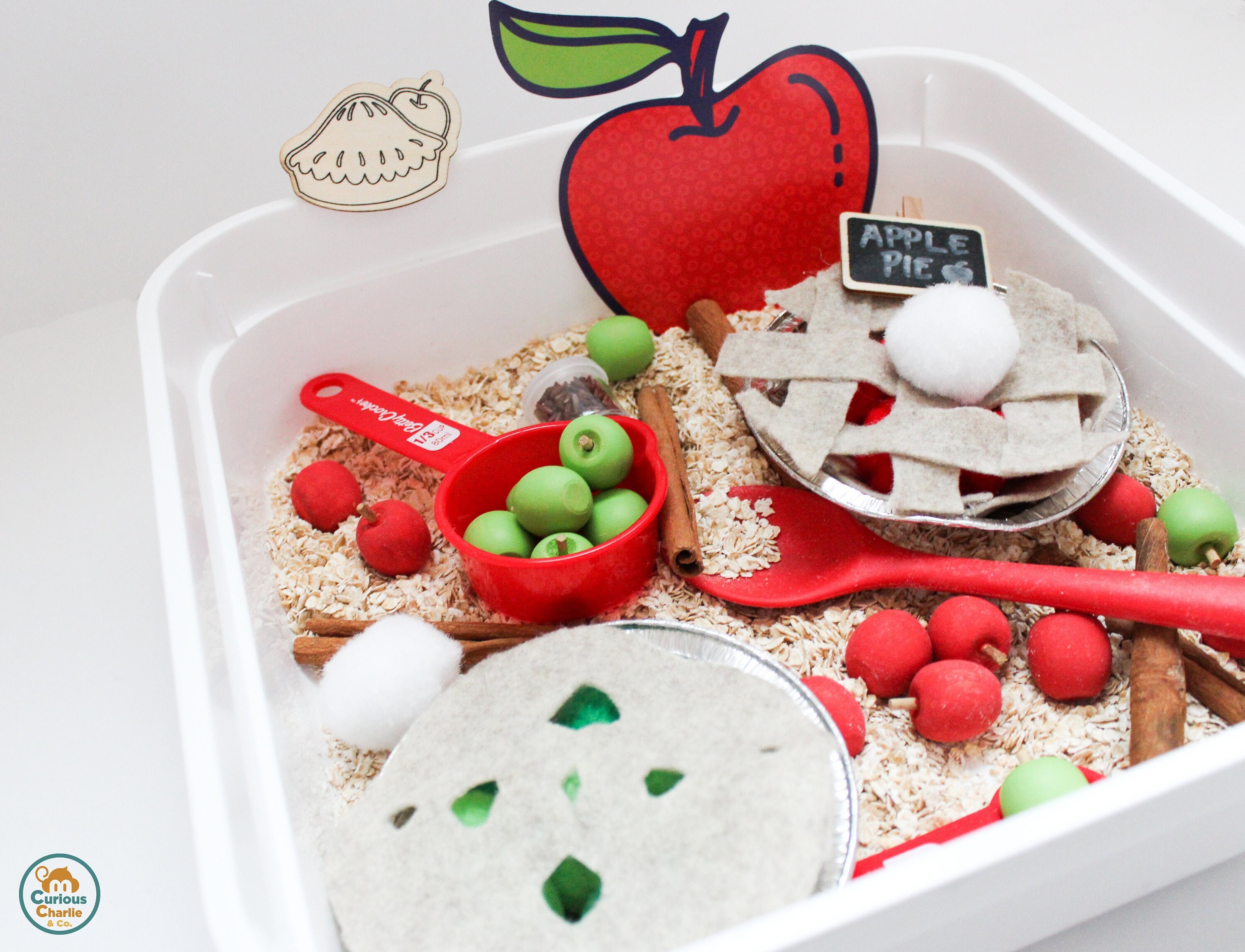 Apple Pie Baking Sensory Kit Baking Sensory Kit Fall Sensory - Etsy