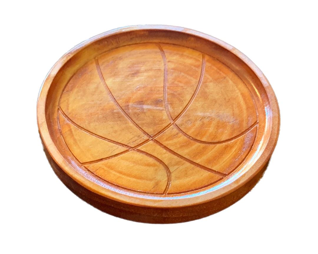 Basketball Desk Valet Key Tray - 6" X 6" - Etsy