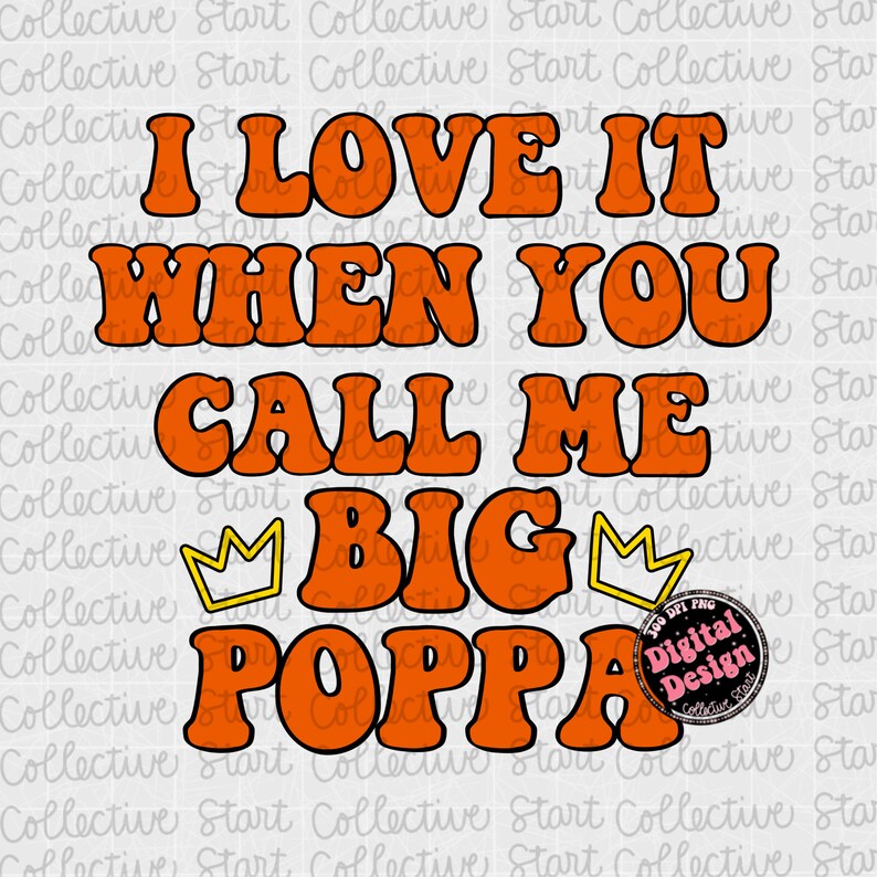 I Love It When You Call Me Big Poppa Music Hip Hop Rap Lyrics - Etsy