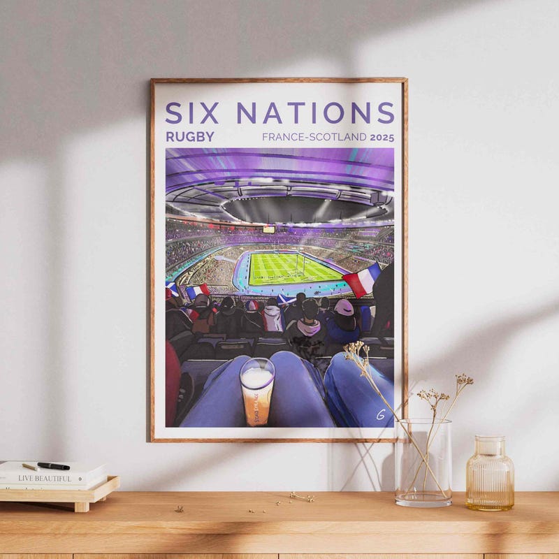 Six Nations Poster - Etsy UK