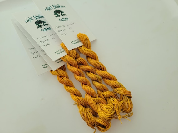 Eww David April Mystery Box 6 Strand DMC Hand Dyed Floss - Etsy