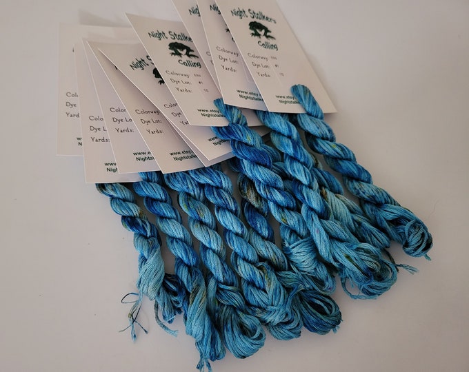 Ello- August Mystery Box Colorway, Hand Dyed Floss, Variegated Thread ...
