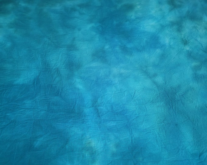 Atlantis- Hand Dyed Aida, Opalescent, 16ct - 20ct, Cross Stitch ...