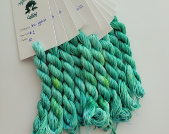 Bonnie Lass 6 Strand DMC, Hand Dyed Floss, Variegated Thread, Overdyed ...