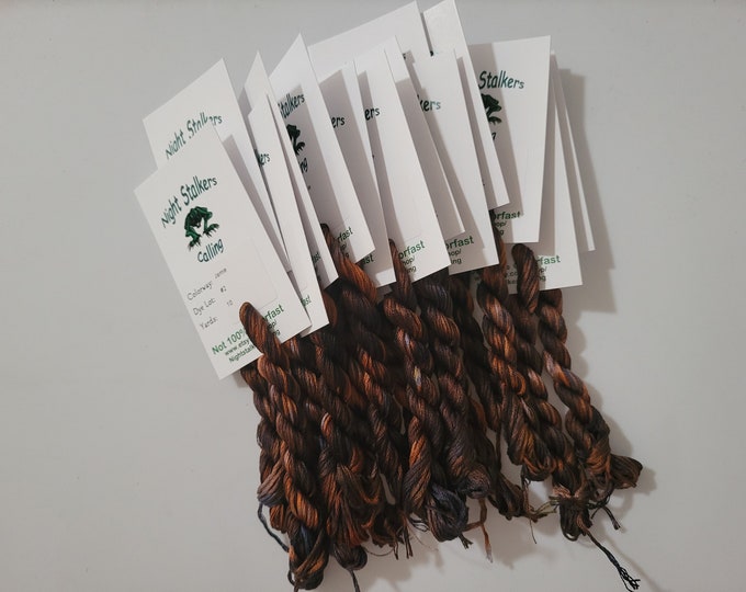 Jamie- June Mystery Color, Hand Dyed Floss, Variegated Thread, Cross ...