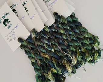 Cotton Candy 6 Strand DMC Floss, Hand Dyed Thread, Variegated, Over ...