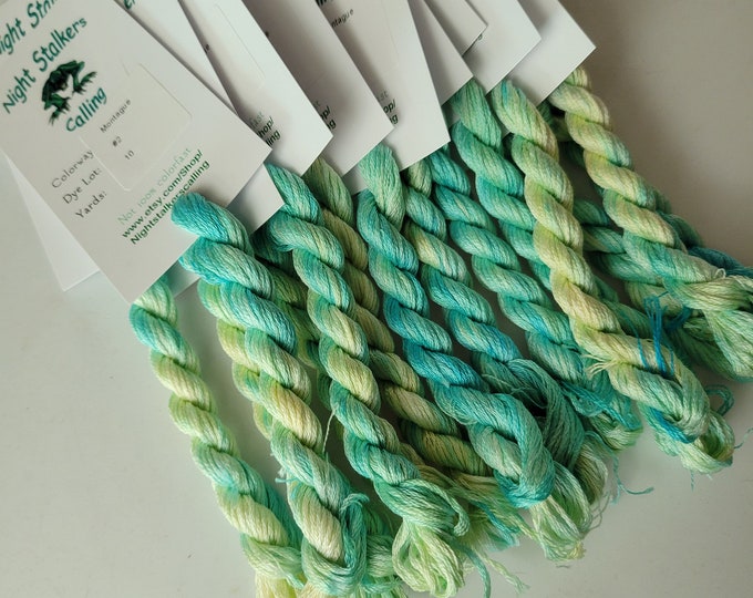 Montague- April '24 Mystery Colorway, Hand Dyed Floss, Variegated ...