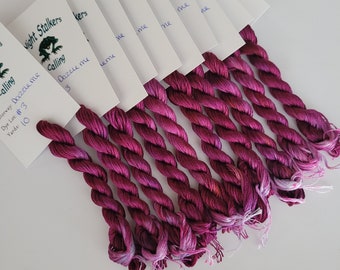 Bonnie Lass- 6 Strand DMC, Hand Dyed Floss, Variegated Thread, Overdyed ...