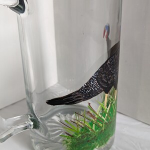 Hand Painted Wild Turkey Beer Mug - Etsy