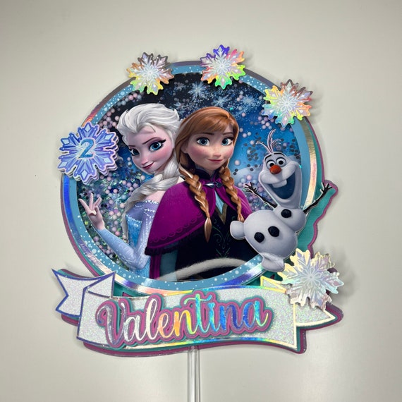 Frozen Cake Topper Frozen Centerpiece Frozen Party - Etsy
