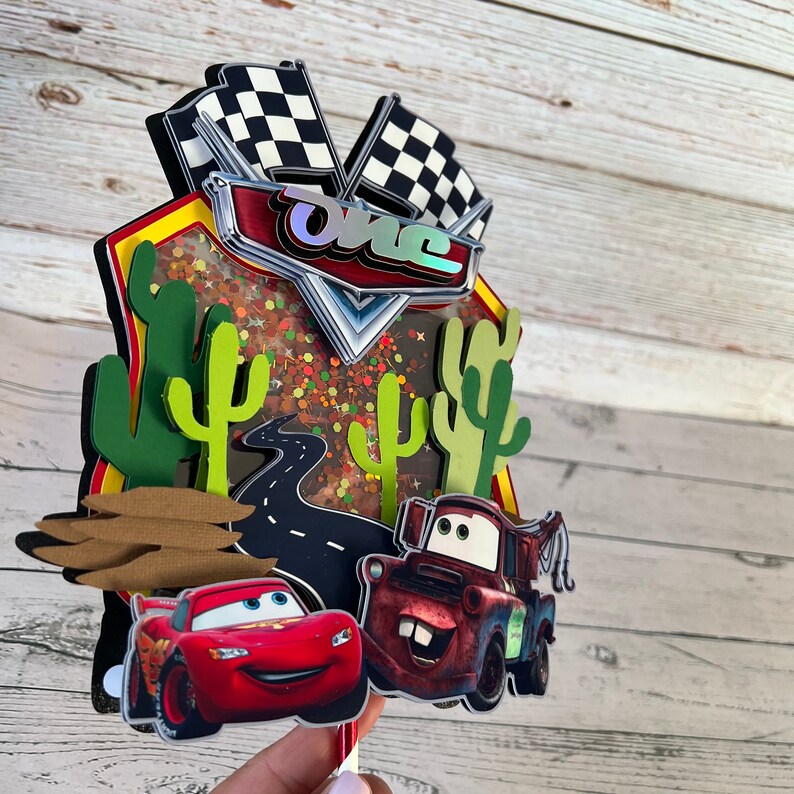 Cars Cake Topper, Disney Cars Party Decoration, Cars Birthday ...