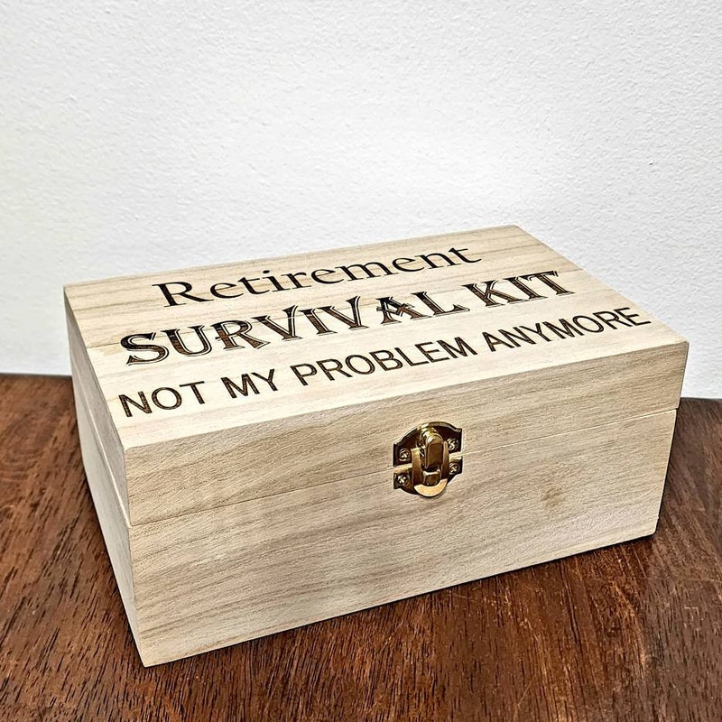 Retirement Survival Kit - Etsy