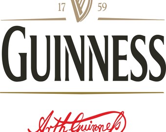 Guinness Sticker | Etsy UK