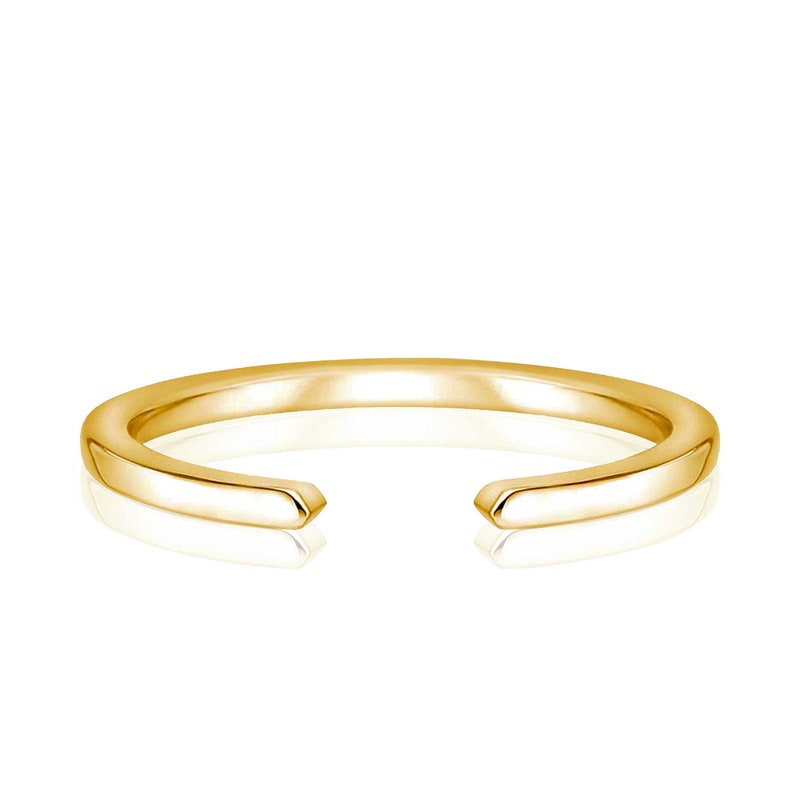Open Wedding Band - Etsy